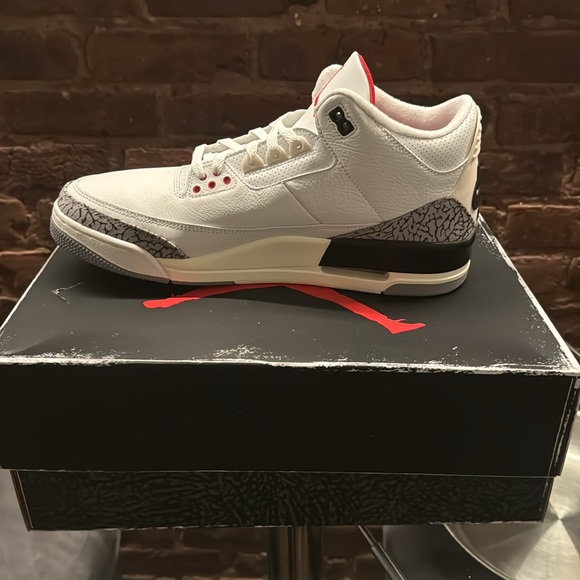 Jordan | Shoes | Nike Air Jordan 3 White Cementreimagined 223 | Poshmark